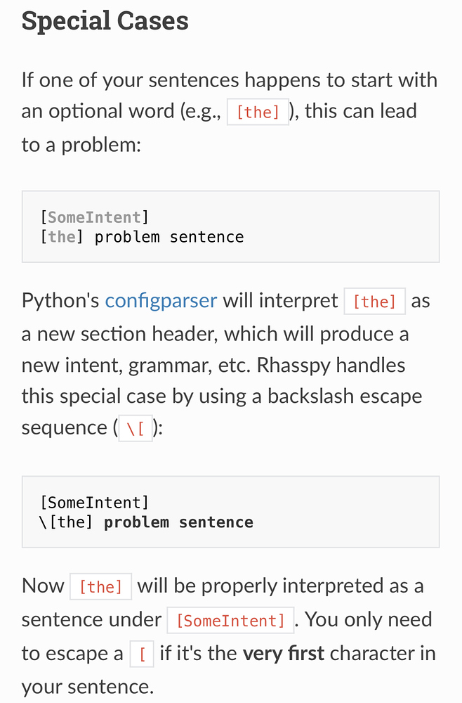 Syntax of optional words at the start of a voice command - Help ...